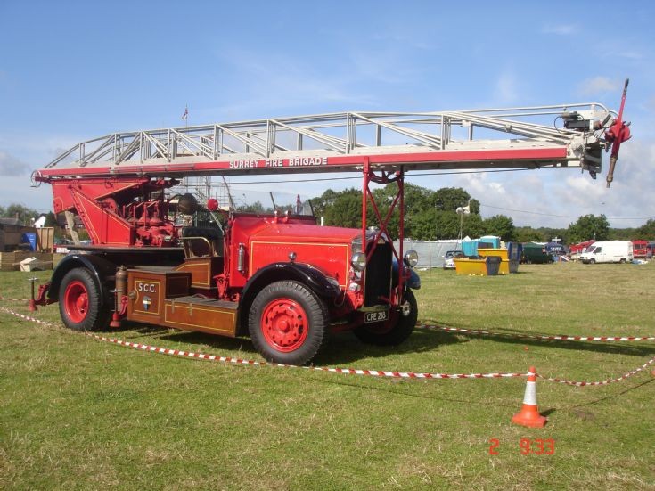 Fire Engines Photos - Albion Merryweather TL
