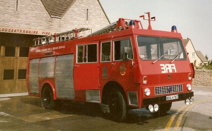 Fire Engines Photos - Bedford KG/Merryweather WrL BDG 476T