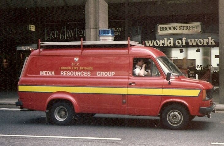 Fire Engines Photos - Ford Transit Media Resources Group London