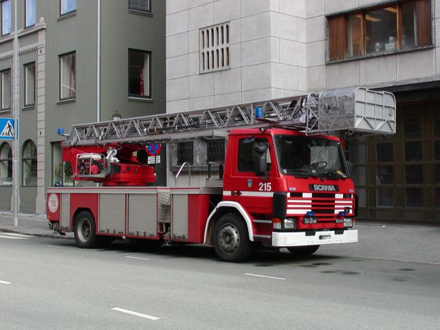 Fire Engines Photos - Trondheim Fire brigade TL