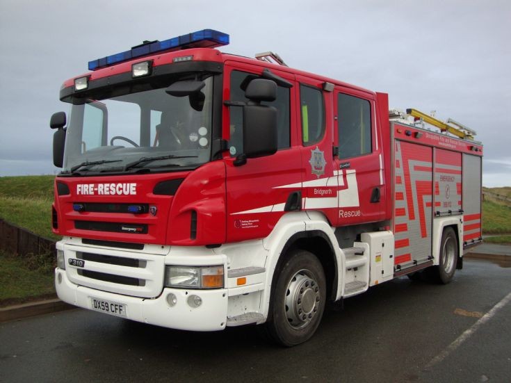 Fire Engines Photos - Shropshire Scania DK59CFF