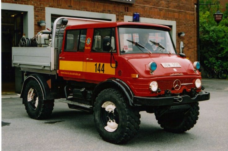 Mercedes-Benz Unimog. Stockholms Brandförsvar