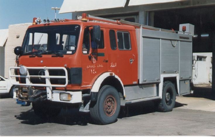 Fire Engines Photos - Kuwait Salmi Mercedes Benz