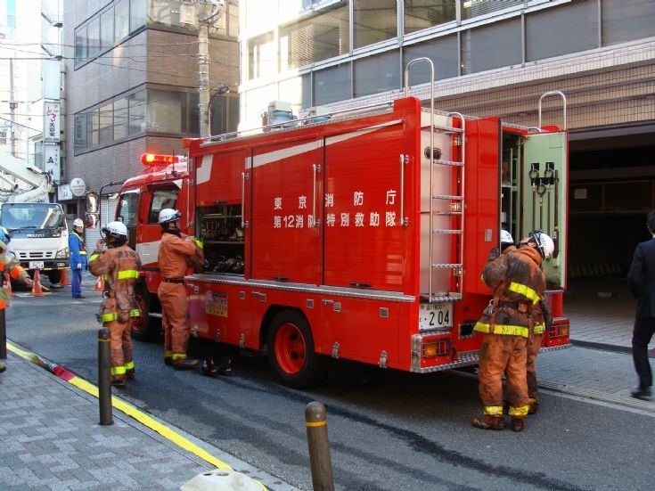 Tokyo Fire Department Isuzu Rescue at Alarm 5