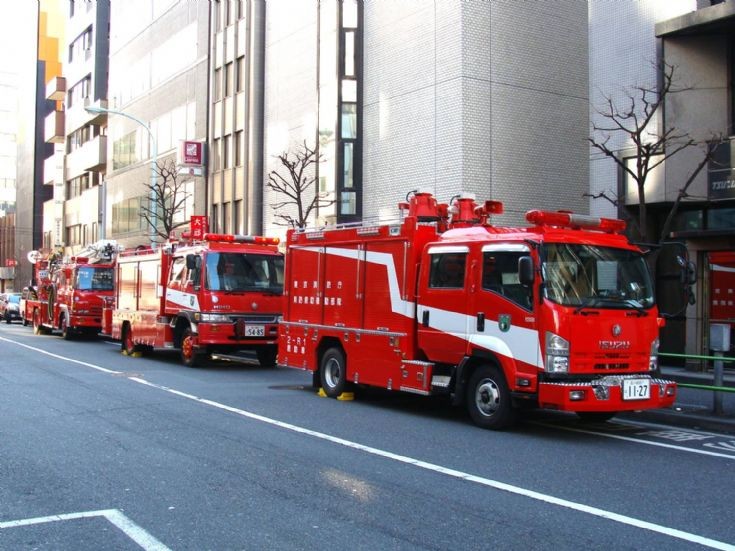Fire Engines Photos - Tokyo Fire Department - Alarm 5 17/01/10
