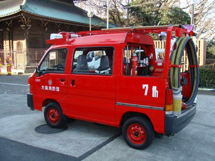 Fire Engines Photos - Tokyo Fire Department - small pump