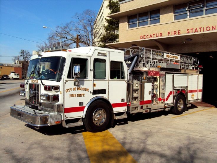 Decatur Fire Department Sutphen Quint