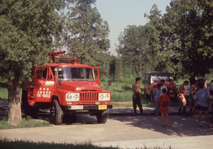 Fire Engines Photos - China Pumper Beijing Chine