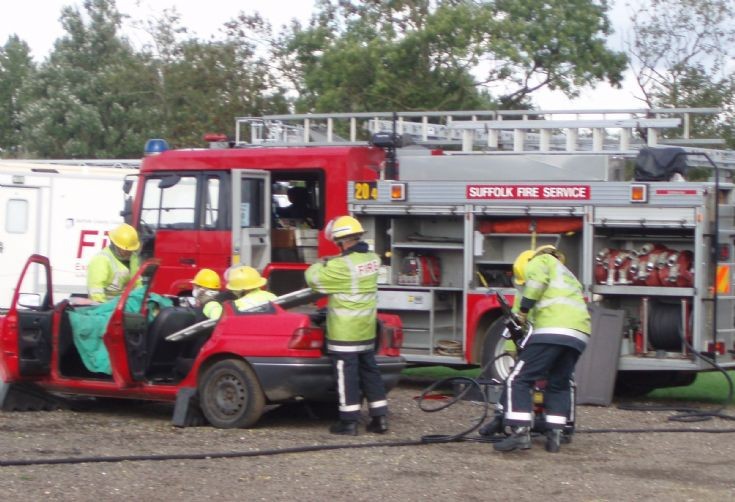 Suffolk FRS doing a demo RTC