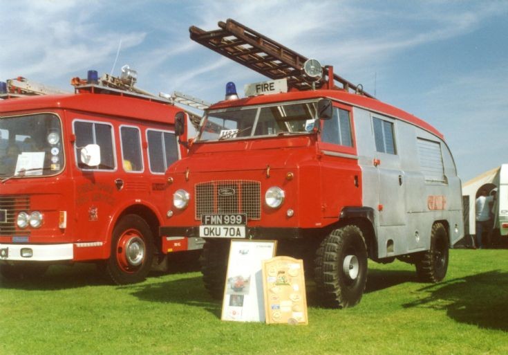 Fire Engines Photos - Land Rover Forward Control FMN999