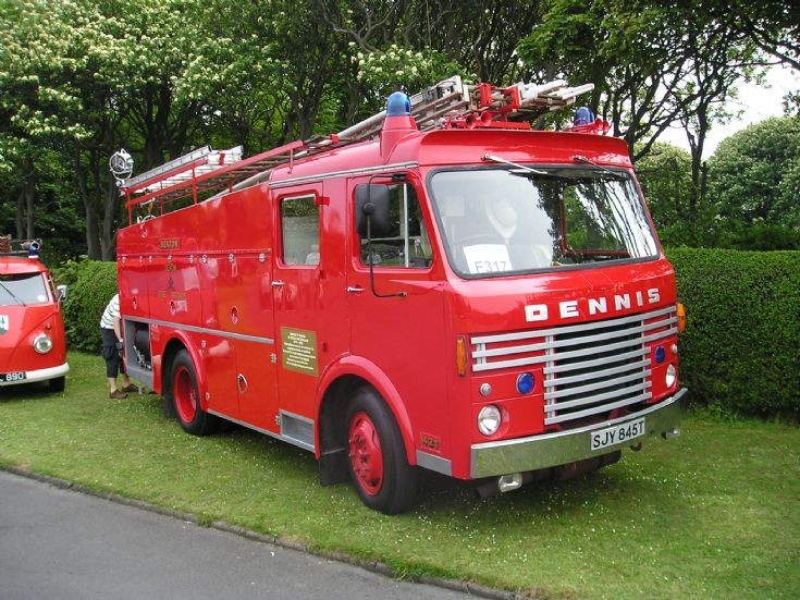 Fire Engines Photos - Dennis R series ex Devon.