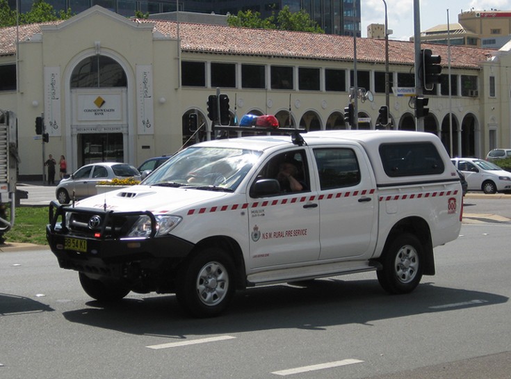 Toyota Hilux NSW Rural Fire Service, Australia