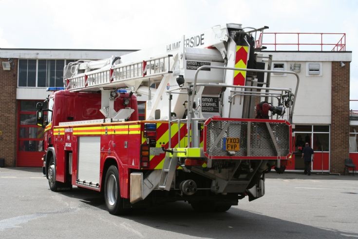 Fire Engines Photos - Scania Saxon SS220 HP YX03FVP