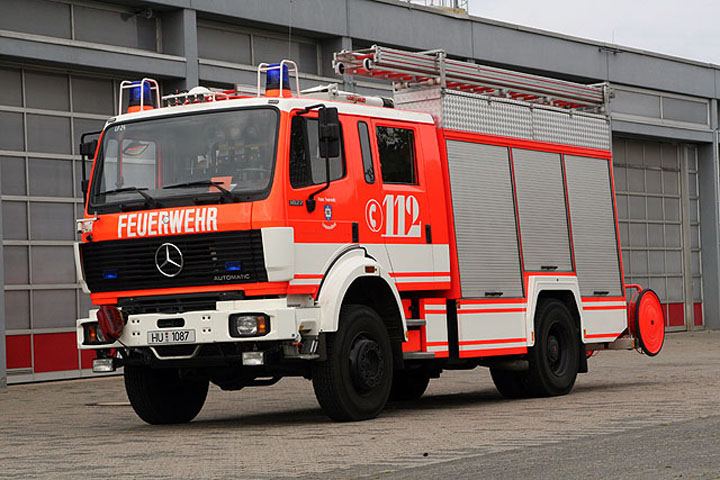 Fire Engines Photos - Rescue pump fire brigade Langenselbold Germany