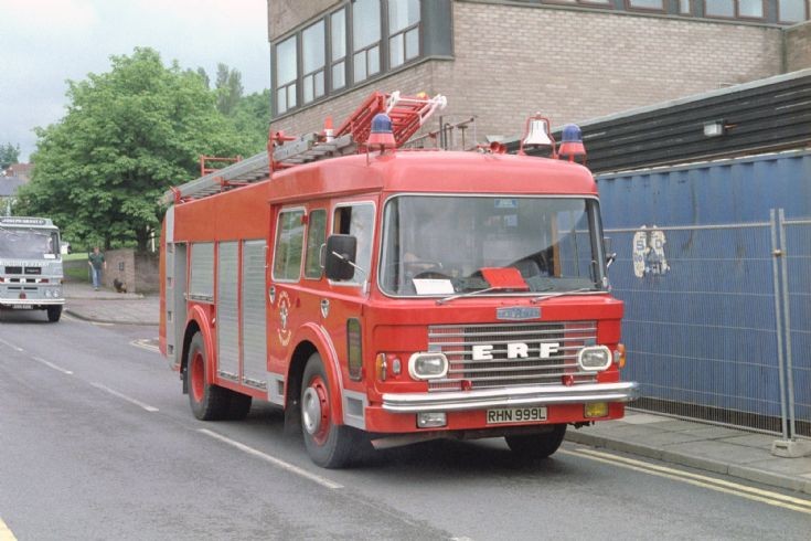 Fire Engines Photos - ERF ex Durham/Darlington.