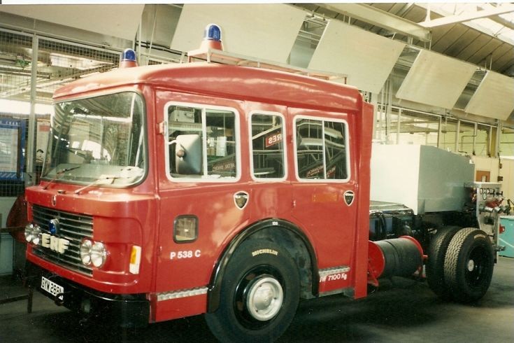 Fire Engines Photos - ERF 84PF cut down London FB GYM 288N