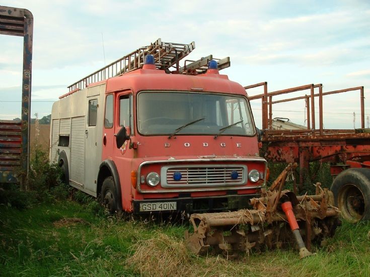Fire Engines Photos - Dodge K850/Hcb Angus