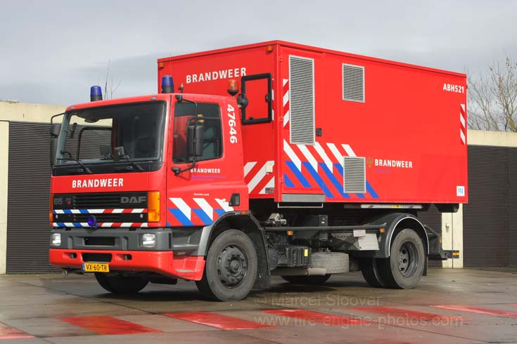 Fire Engines Photos - DAF Prime mover Utrechts Land