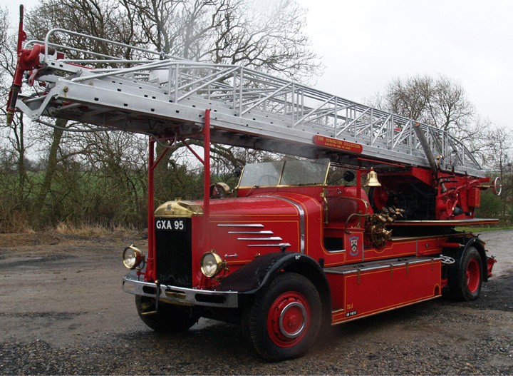 Fire Engines Photos - Preserved Dennis Merryweather TL