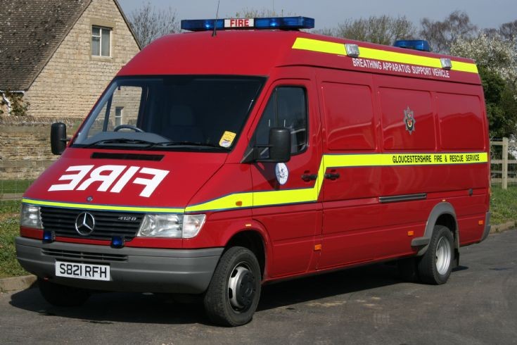 Fire Engines Photos - Gloucestershire Fire and Rescue Service.
