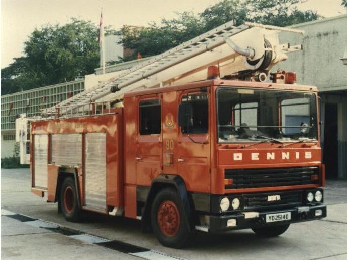 Singapore Dennis Morita Simon fire engine
