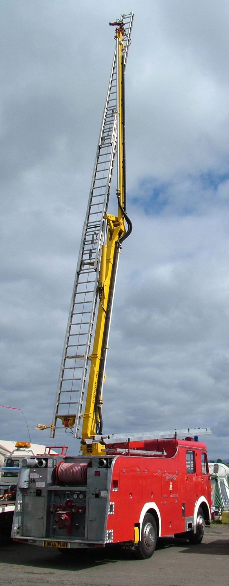 Fire Engines Photos - Glasgow Fire Service scoosher