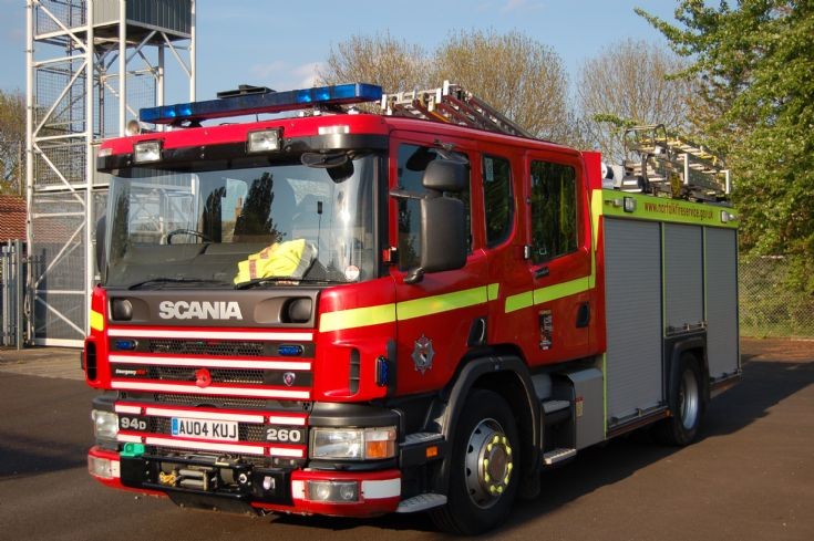 Fire Engines Photos - Water Tender Ladder Terrington