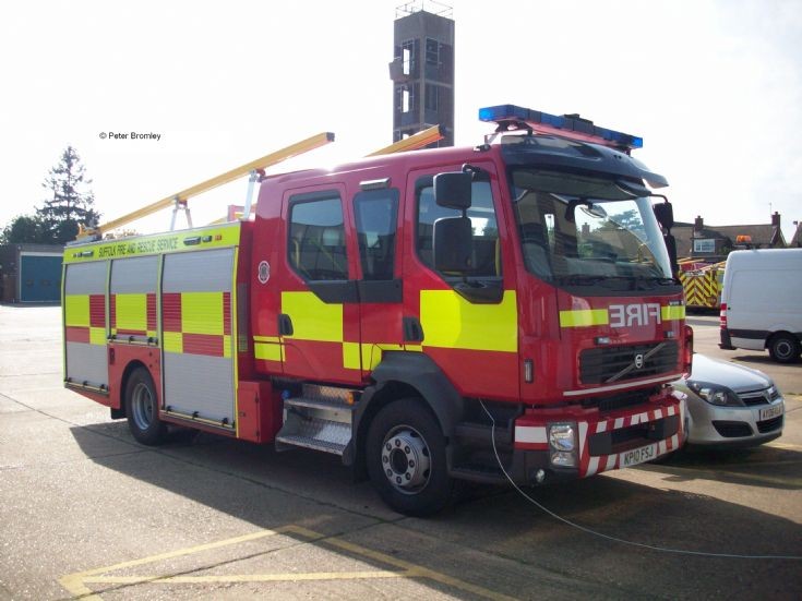 Suffolk Fire & Rescue Service - 2010 Pumps