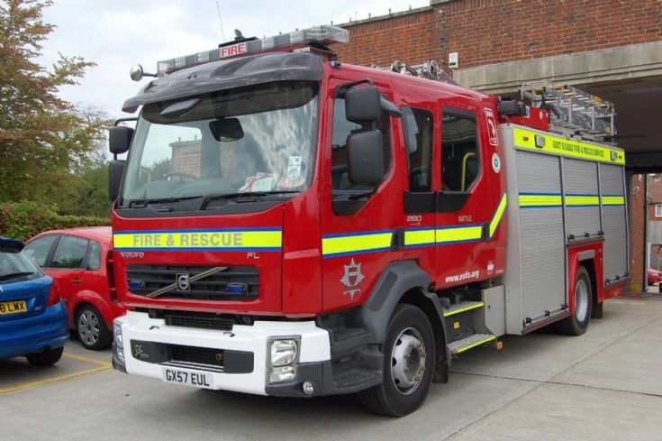 Fire Engines Photos - East Sussex Rescue Pump