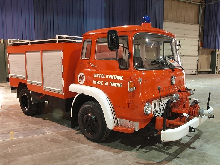 Fire Engines Photos - Bedford firetruck Belgium