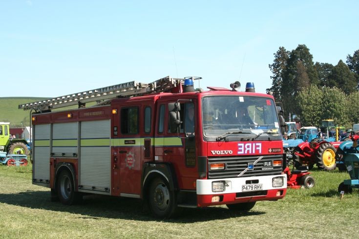 Fire Engines Photos - 1995 Volvo FL6 Saxon Rapidfirecover