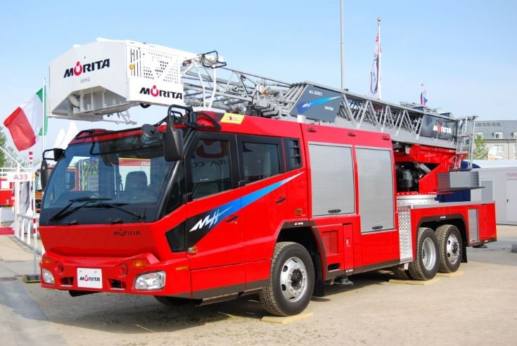 Fire Engines Photos - Morita at Interschutz