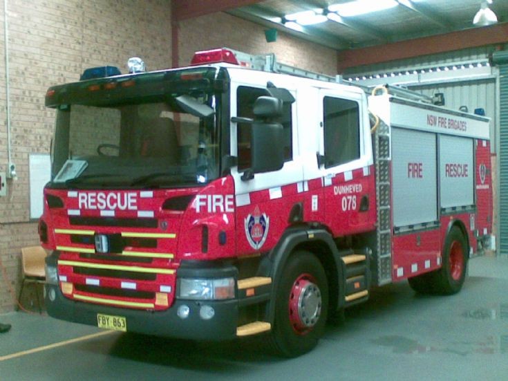 Fire Engines Photos - NSW Fire Brigade Scania Rescue Pump