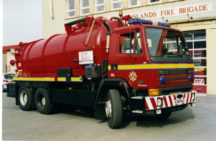 Fire Engines Photos - Leyland Daf T70/Emergency-One WrC Inverness