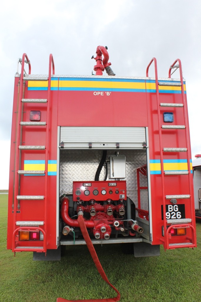 Fire Engines Photos - WRT3 pump bay