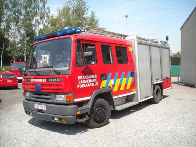 Brandweer Langemark Poelkapelle DAF 45