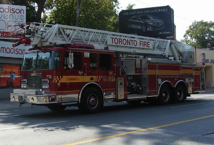 Toronto Fire Services aerial 345