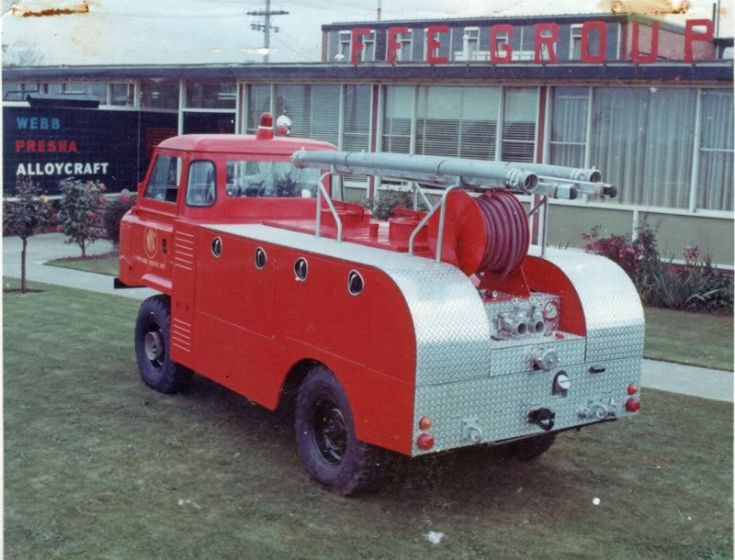 Fire Engines Photos - Land Rover 2B Forward Control