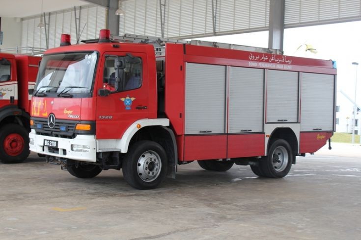 Mercedes Atego Rescue Tender 1 Brunei Airport