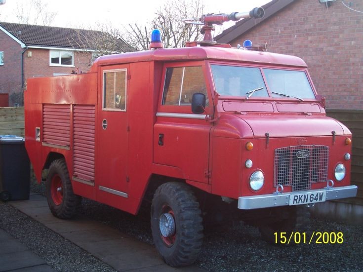 Fire Engines Photos - Land Rover Forward Control