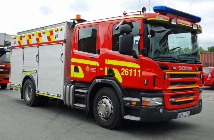 Fire Engines Photos - scania p380, jonkoping, sweden
