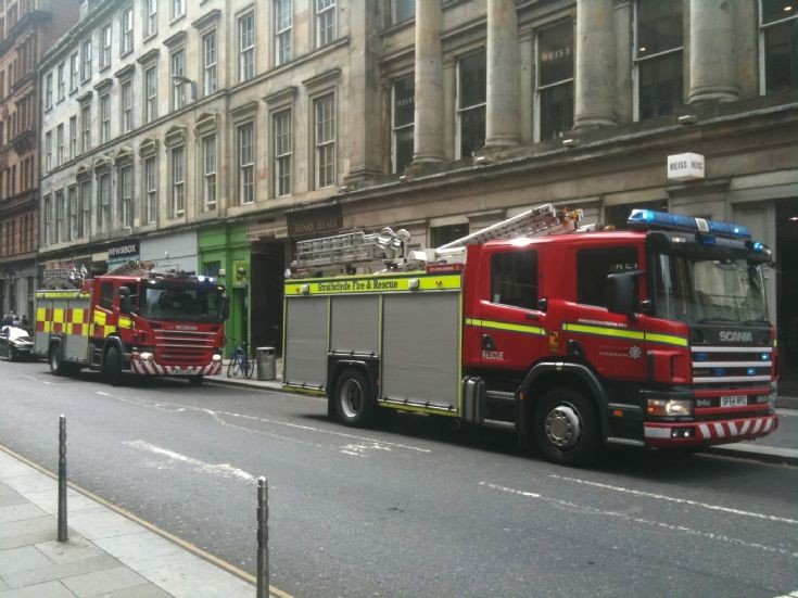 Strathclyde Scanias - Glasgow 22/08/10