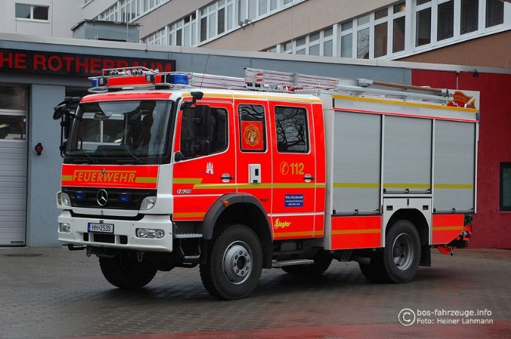 Fire Engines Photos - Feuerwehr Hamburg - Water Rescue Tender (HLF )