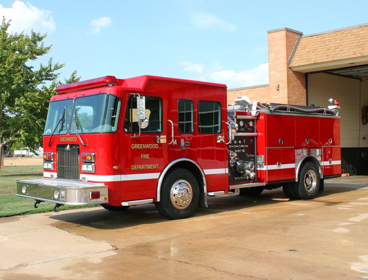 Fire Engines Photos - Greenwood Fire Dept. Engine 4
