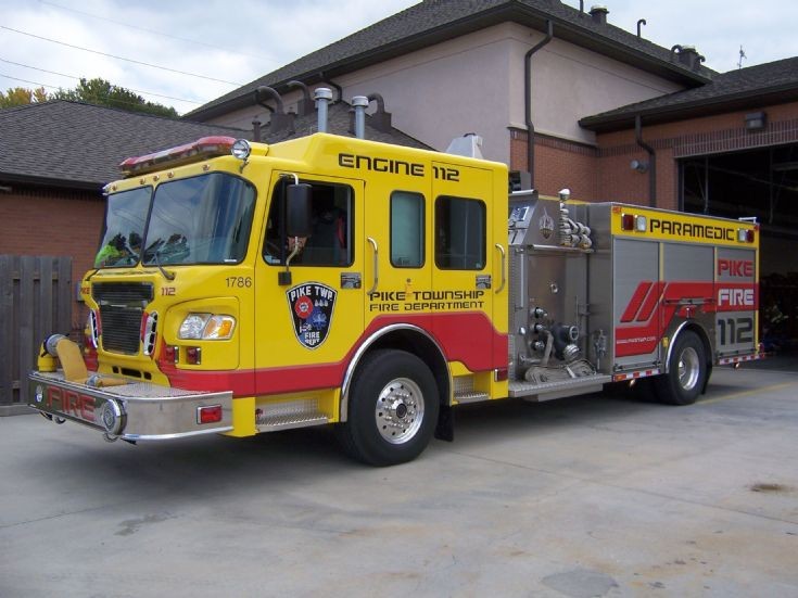 Fire Engines Photos - Pike Twp FD Indiana Engine 112