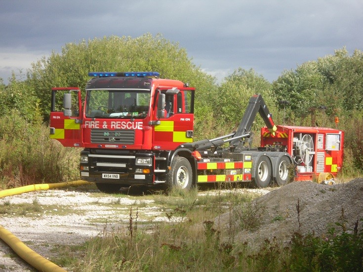 Fire Engines Photos - North Wales MAN Prime Mover