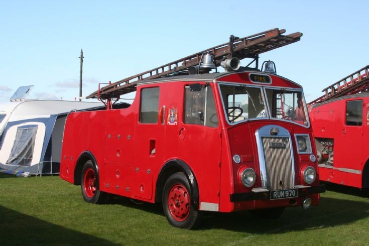 Fire Engines Photos - Dennis Fire Engine RUM970