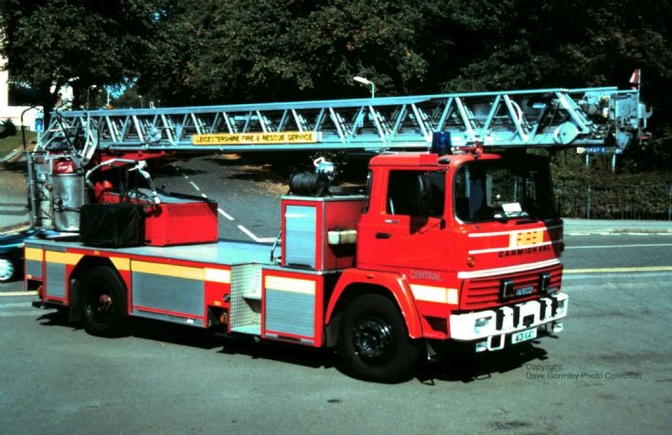Fire Engines Photos - A131 KAY Ford Iveco Carmichael TL Leicestershire