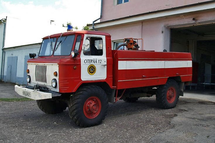 Fire Engines Photos - Otepää Tire Brigade- GAZ 66- Tanker