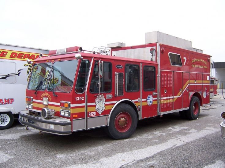 Fire Engines Photos - Indianapolis, IN E-One Heavy Rescue